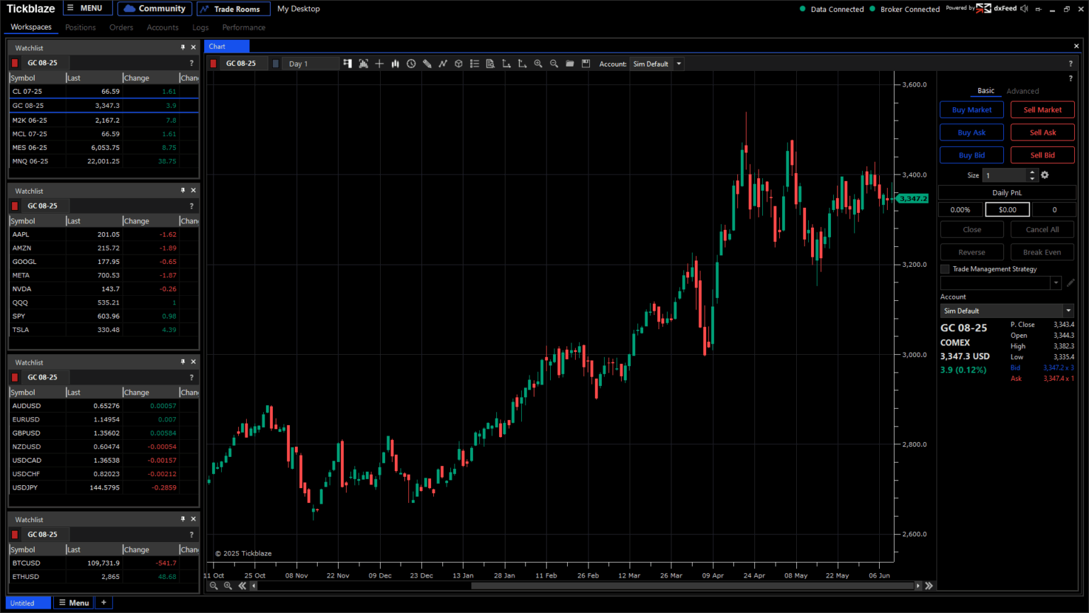 Your Guide to Installation, Market Data, and Broker Connections - Tickblaze